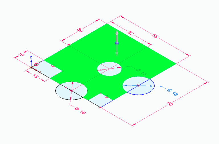 Solid Edge Tutorial : Part Modeling in Synchronous Mode (Ex. - 4) - The ...