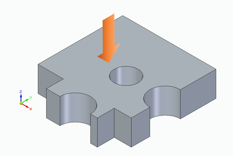 Solid Edge Tutorial : Part Modeling in Synchronous Mode (Ex. - 4) - The Machine Design